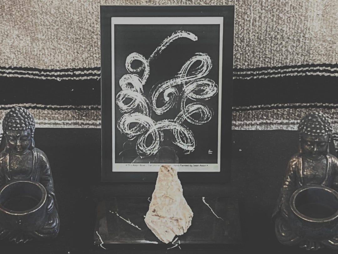 The Aeon Rose 5x7 Frame • Symbolizing the Divine Feminine • by Sean ...
