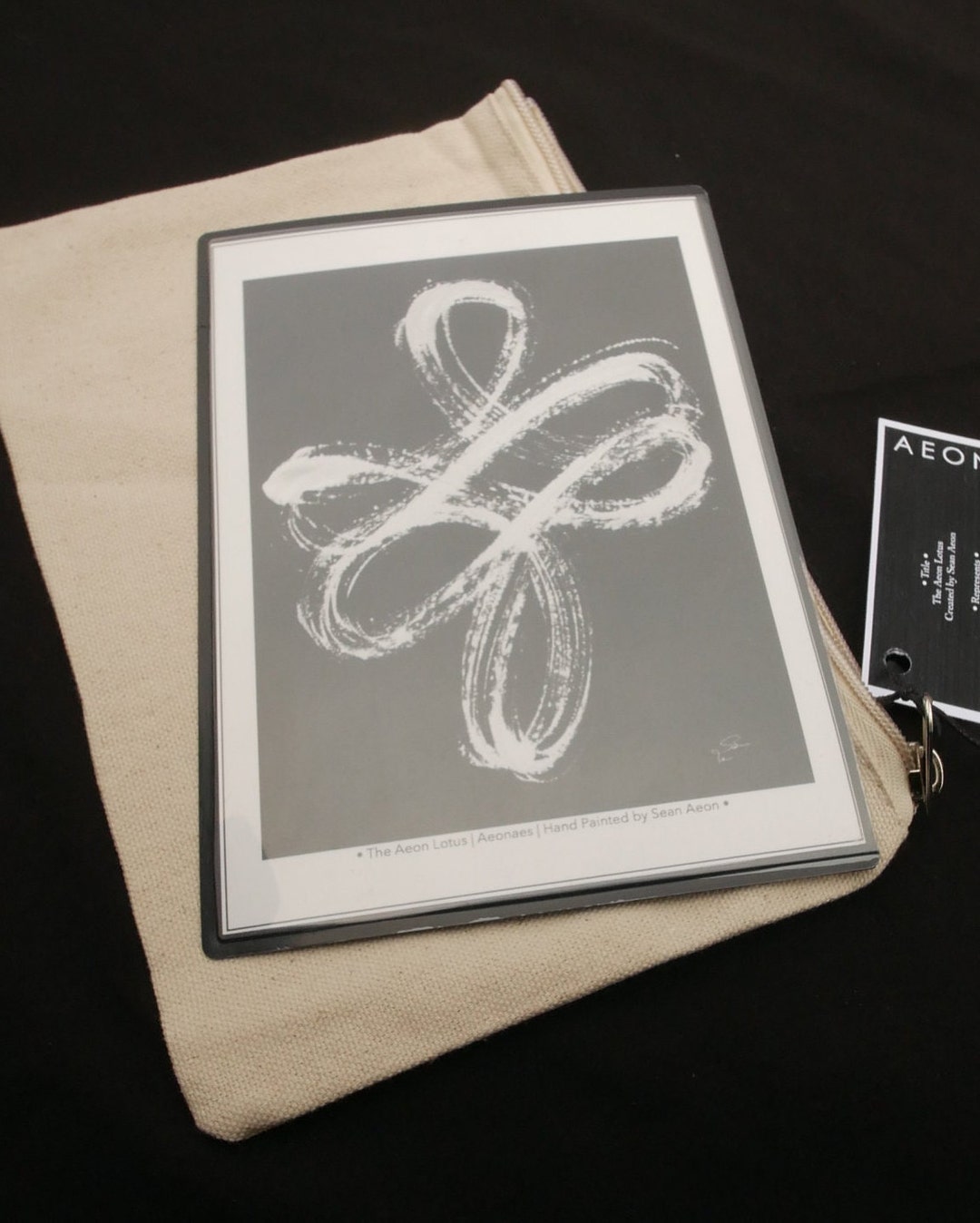 The Aeon Lotus 5x7 Magnet • Symbol of Aeonaes • by Sean Aeon - Hand ...