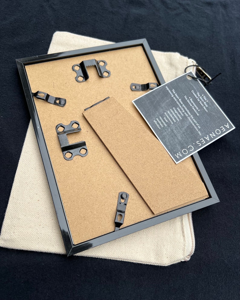 The Aeon Rose 5x7 Frame • Symbolizing the Divine Feminine • by Sean ...