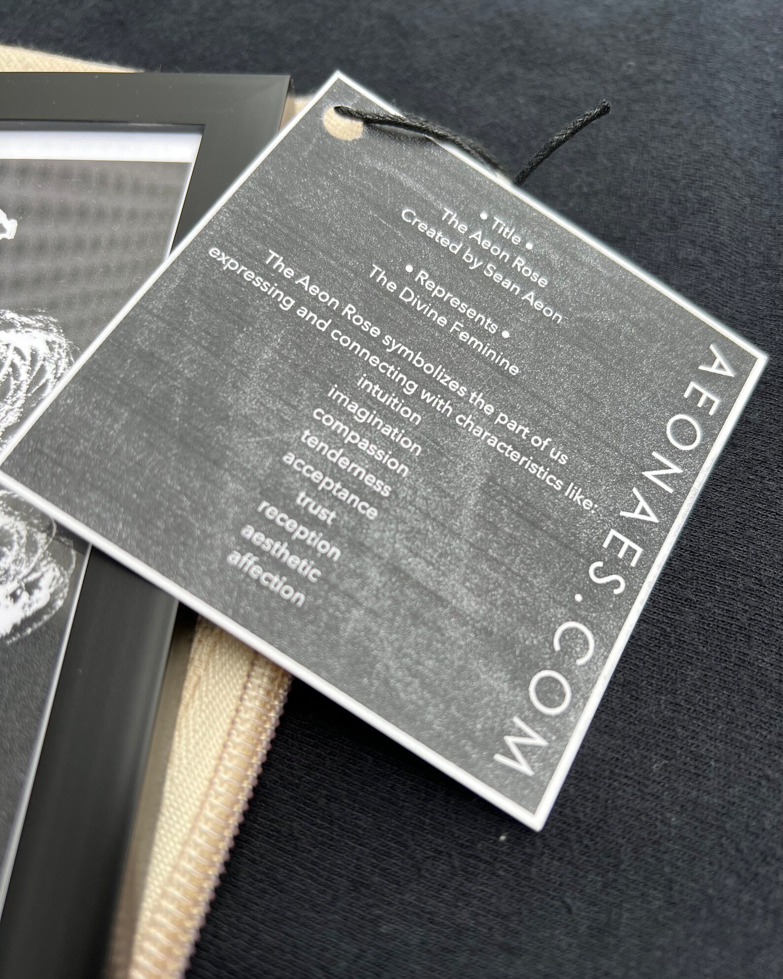 The Aeon Rose 5x7 Frame • Symbolizing the Divine Feminine • by Sean ...