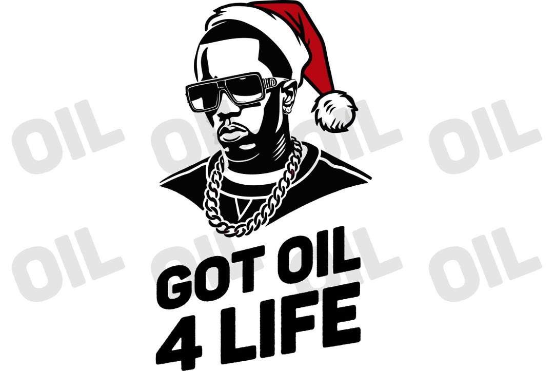 Got Oil 4 Life Design Bundle: P. Diddy Scandal Meme Art (digital Files ...
