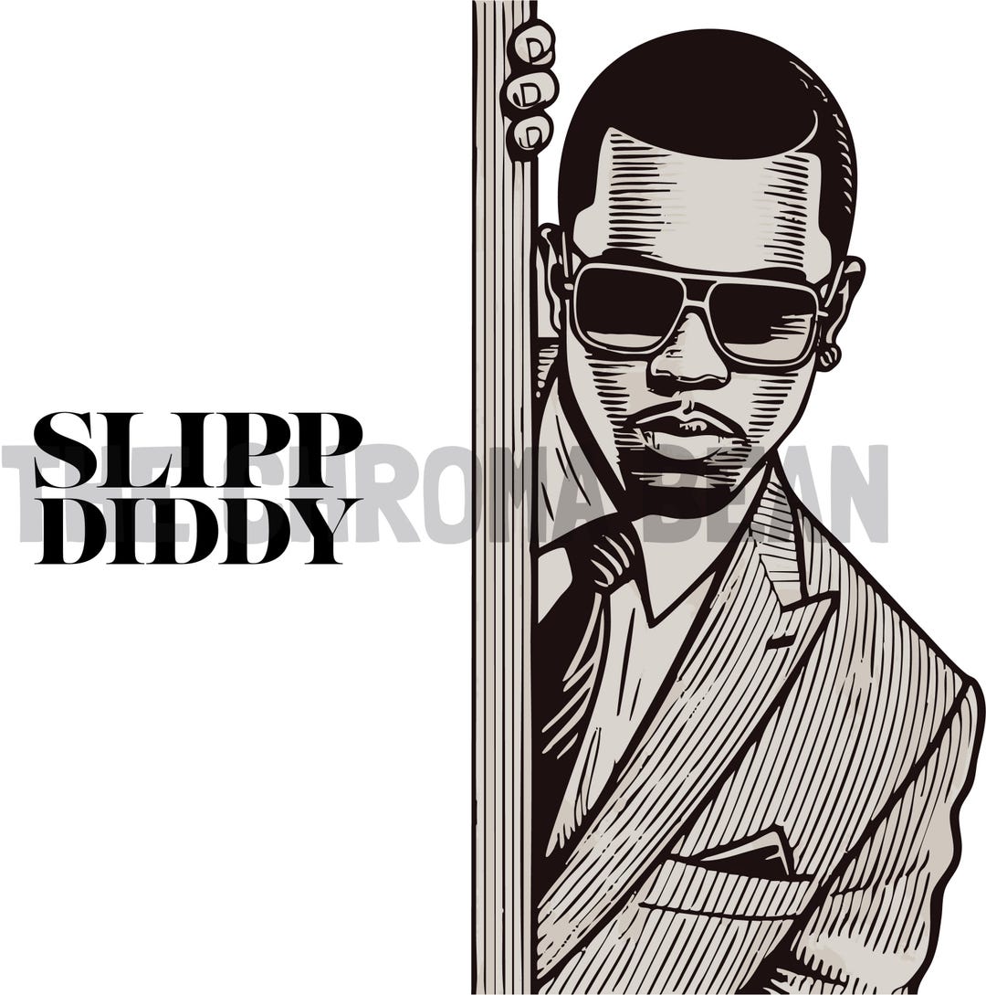 Slipp Diddy Art: Funny P. Diddy Design (digital Files) - Etsy