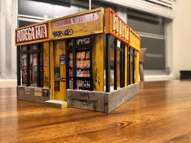 1/18 Scale Bodega Wall and 1/12 Scale (unpainted or Weathered) - Etsy