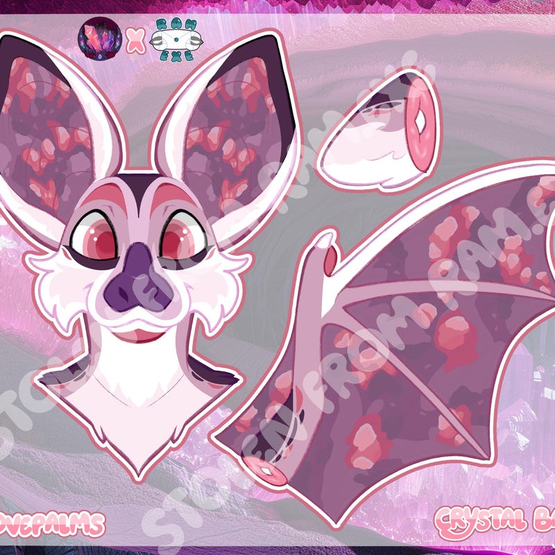 Bat Fursona - Etsy