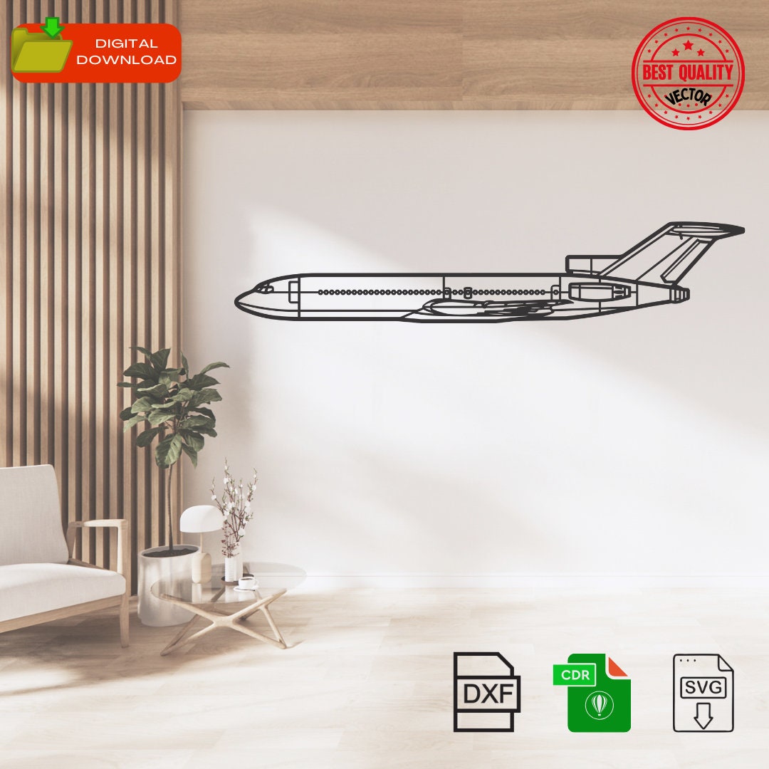 727 Vector File Laser Cut, Plasma, Wall Art, Sticker, Keychains, Prints ...