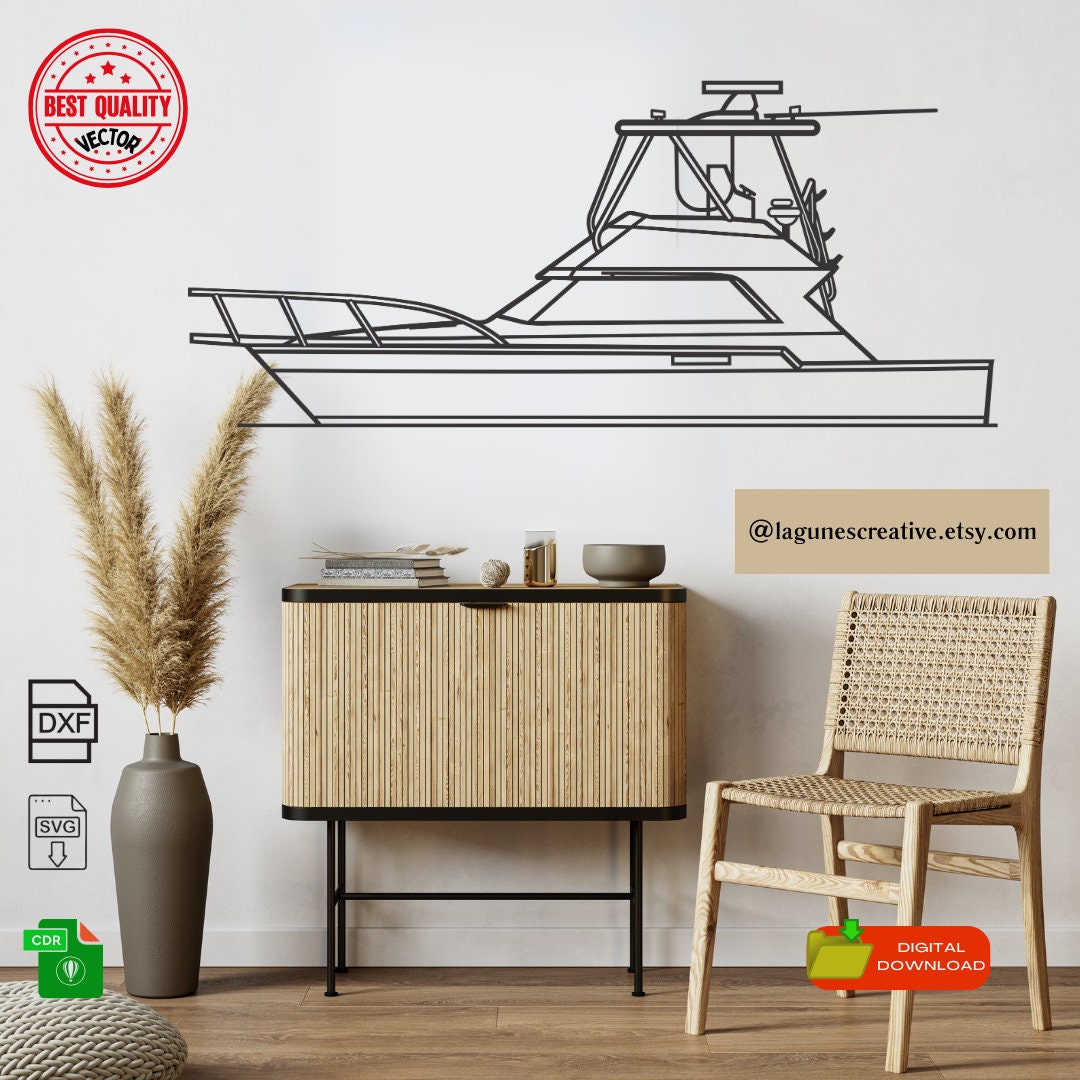 37 Viking Billfish Vector File for Laser Cutting, Plasma, Wall Art Use ...