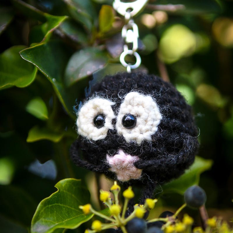 Soot Sprite Crochet Plushie - Etsy