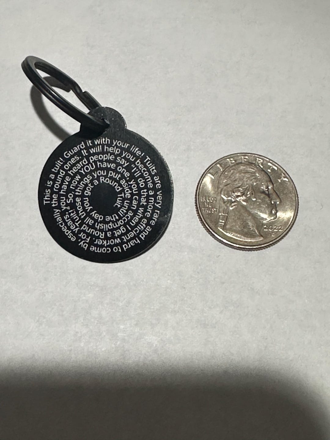 A Round Tuit for Those Friends That Never Get a Round to It. - Etsy