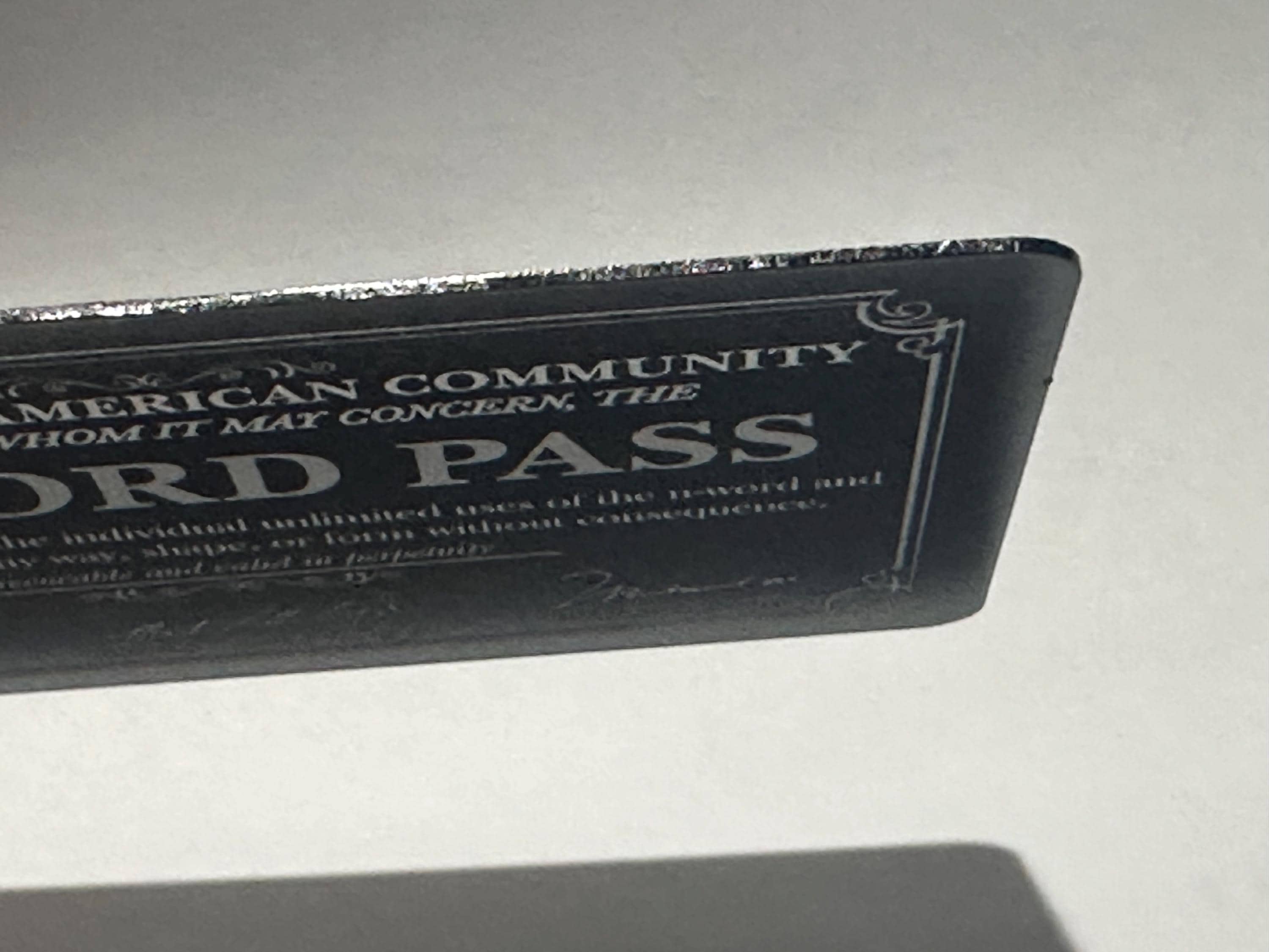 N-word Pass Novelty - Etsy
