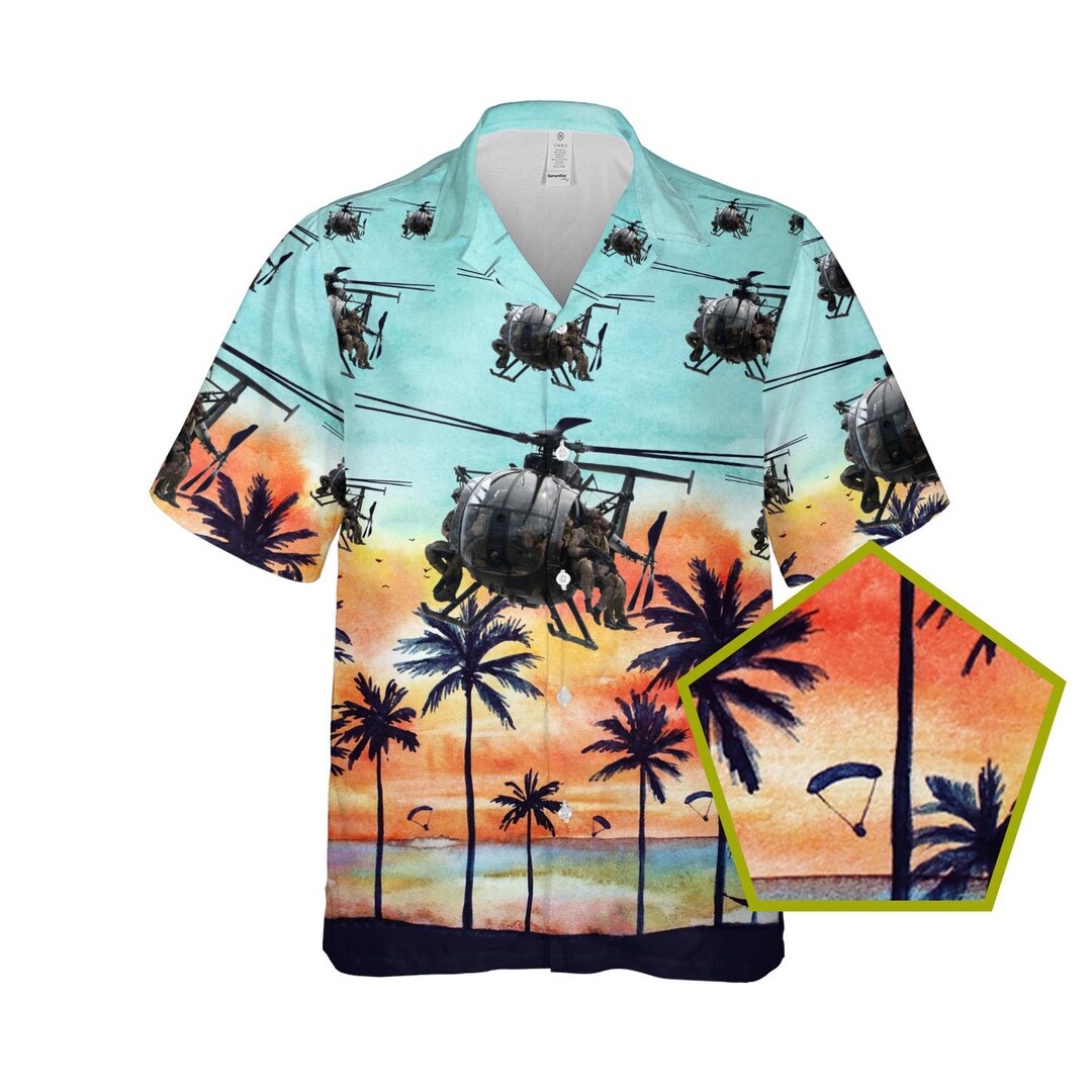 160th Special Operations Shirt Aviation Hawaiian Design Military ...
