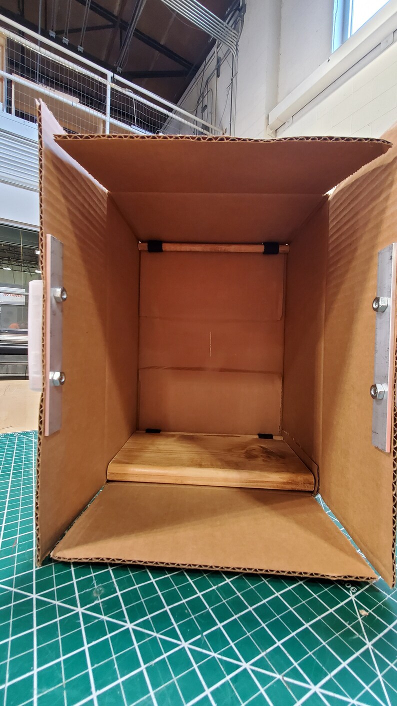 Erwin Box Backpack: Economy Shipping - Etsy