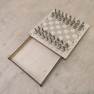Digital Laser Cut Chess Set – Ultimate DIY Woodworking & CNC Craft ...