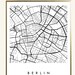 BERLIN Map Hand Drawn Street Map GERMANY City Map Drawing - Etsy