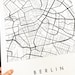 BERLIN Map Hand Drawn Street Map GERMANY City Map Drawing Black and ...