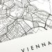VIENNA Map Hand Drawn Street Map AUSTRIA City Map Drawing | Etsy