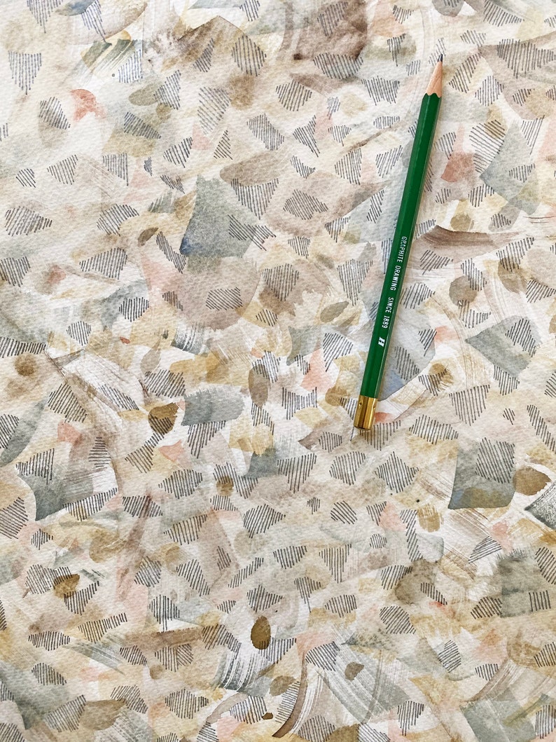 SAVANNAH Map Urban Fabric Watercolor Texture Painting GEORGIA | Etsy