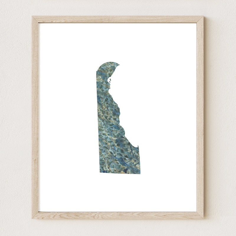 Delaware Print - Etsy