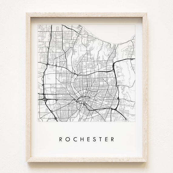 Mapa Y Direcciones De Rochester, Nueva York