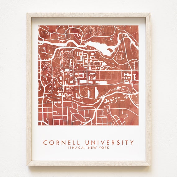 Cornell University Campus Map