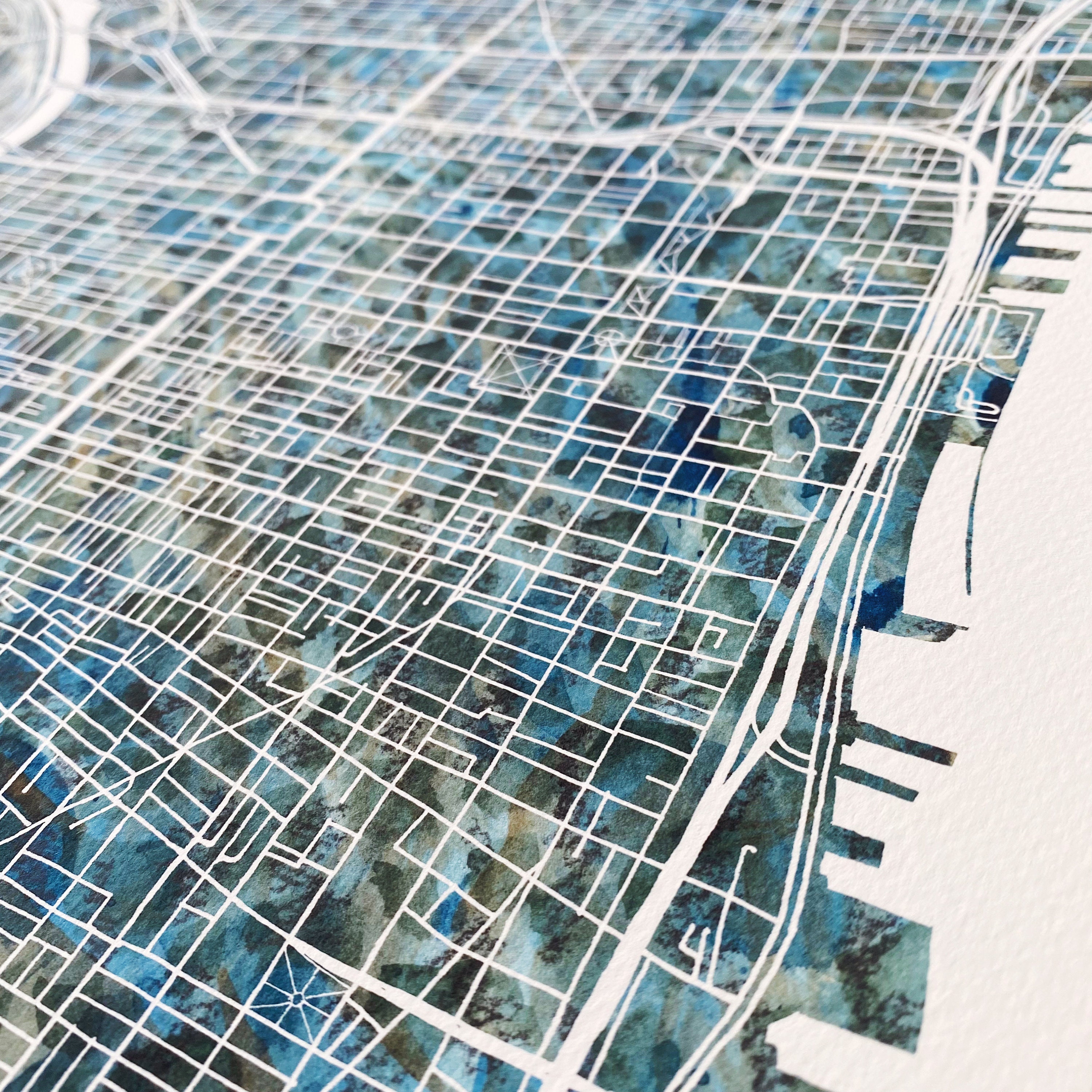 City Building Texture Map