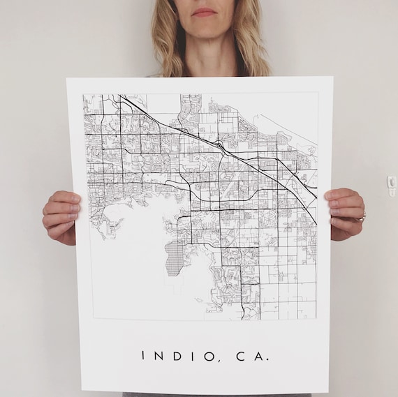 Street Map Of Indio Ca