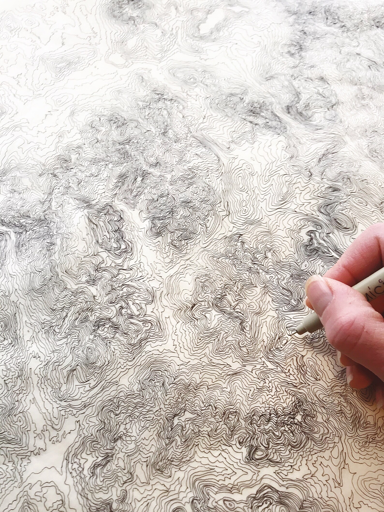 WHITE MOUNTAINS Map Topographical Watercolor art Print New | Etsy