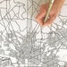 WASHINGTON DC Map Street Map District Capitol City Map Drawing - Etsy