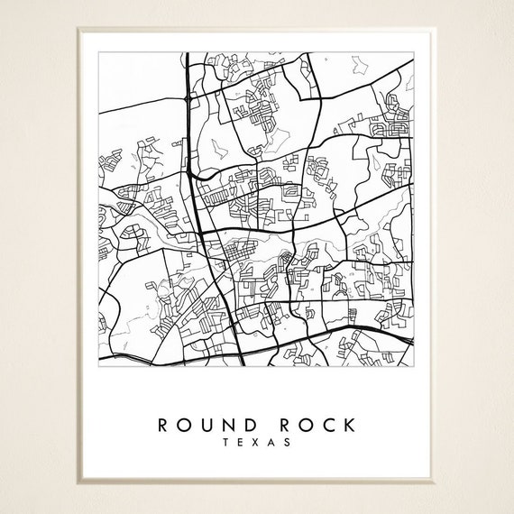 Map Of Round Rock Tx