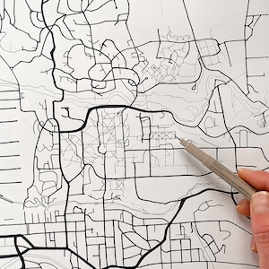 CORNELL University Campus Watercolor Map (art Print) ITHACA New York ...