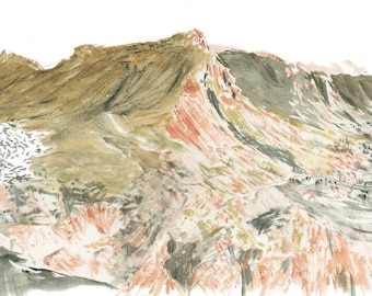 Table Mountain Painting - Etsy