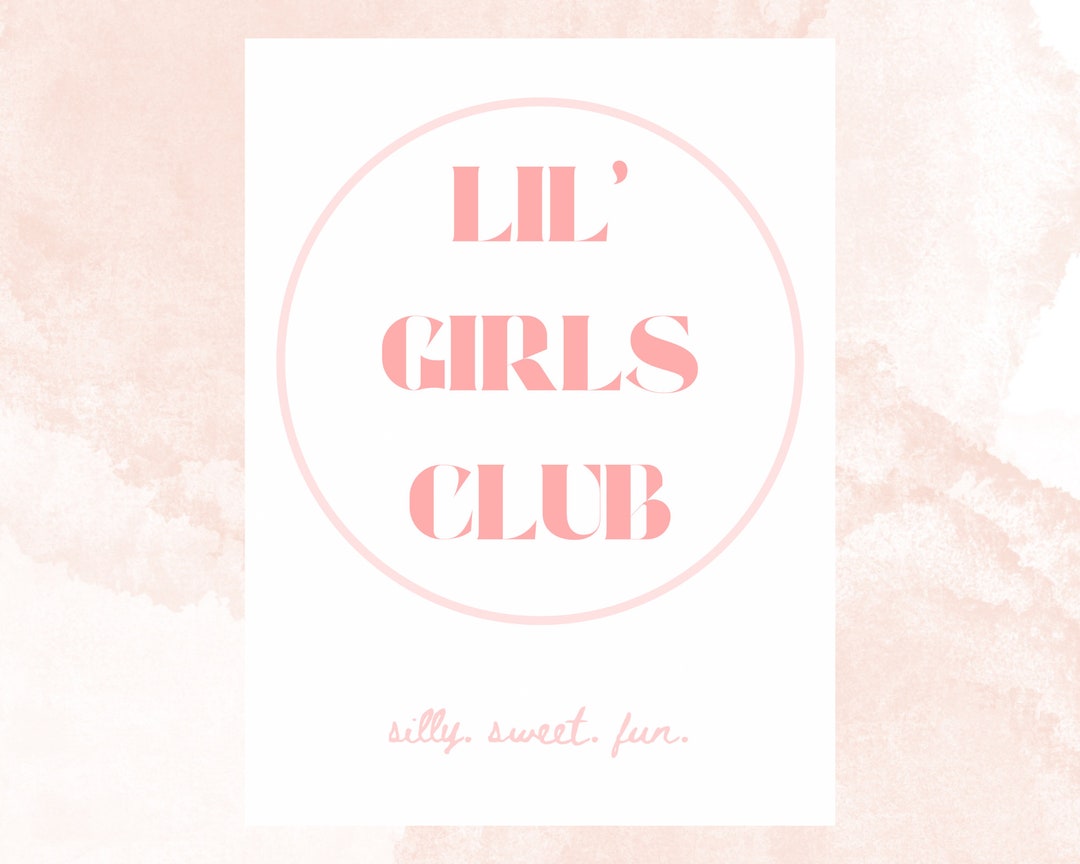 Girls Room Printable - Etsy