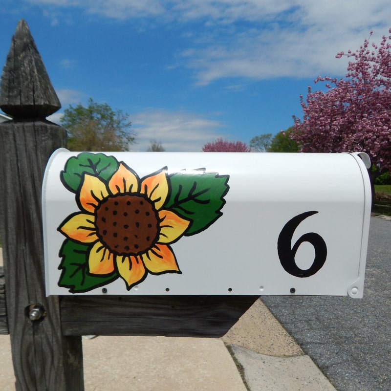 Hand Painted Mailboxes - Etsy