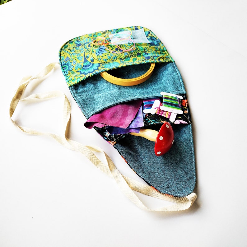 Visible Mending Kit Sewing Kit Pdf Pattern Kit Bag Pattern - Etsy