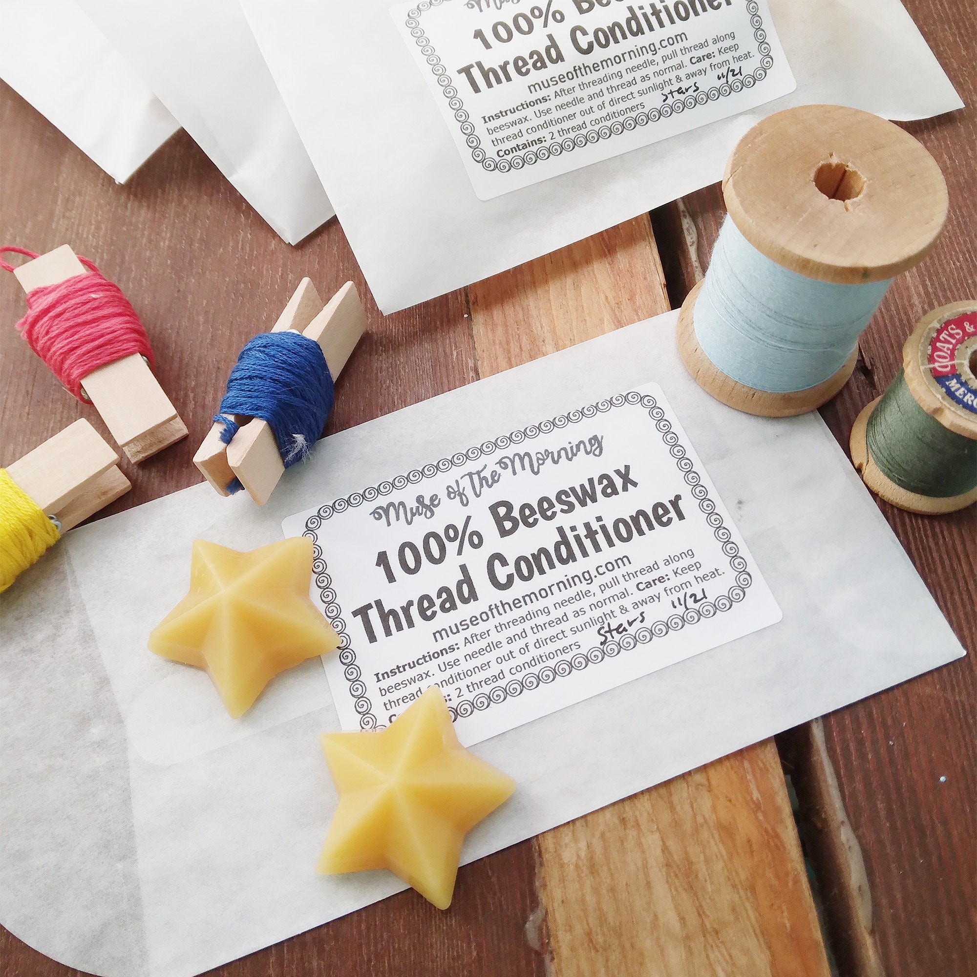 Beeswax Thread Conditioner Sewing Beeswax Thread Wax Floss - Etsy
