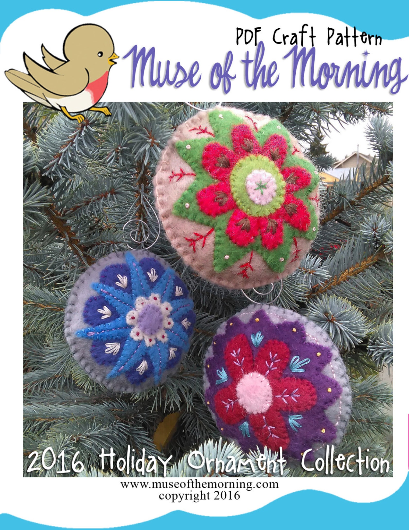 Felt Christmas Ornament Patterns Felt Christmas Tree Ornament | Etsy