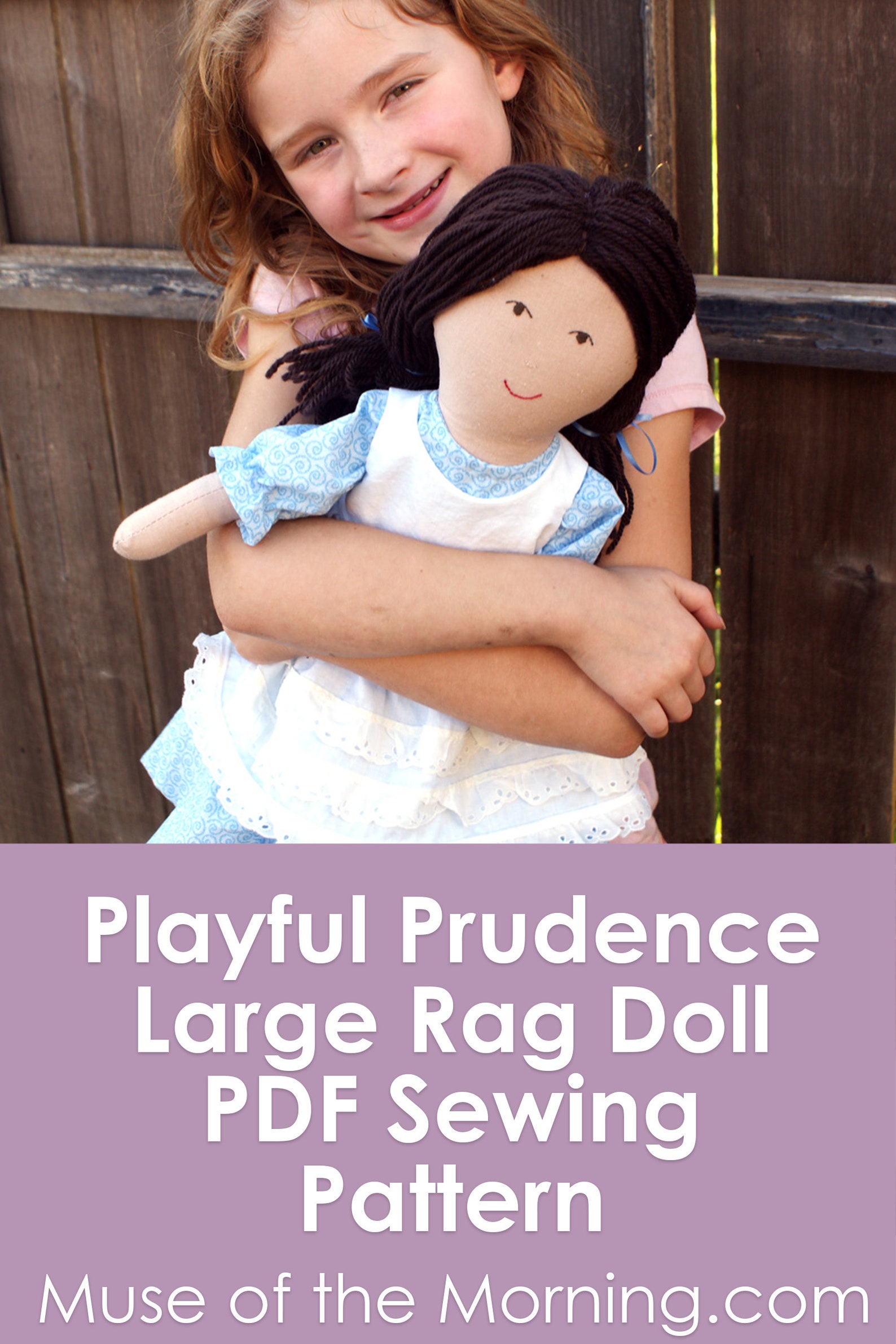 Rag Doll Pdf Sewing Pattern Pdf Doll Sewing Pattern Large - Etsy