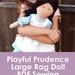Rag Doll Pdf Sewing Pattern, Pdf Doll Sewing Pattern, Large Rag Doll ...