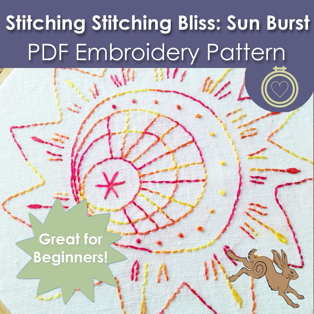 Sun Embroidery Design, Sun Embroidery Designs, Sun Embroidery, Sun ...