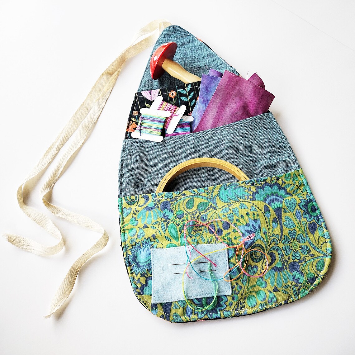 Visible Mending Kit Sewing Kit Pdf Pattern Kit Bag Pattern - Etsy