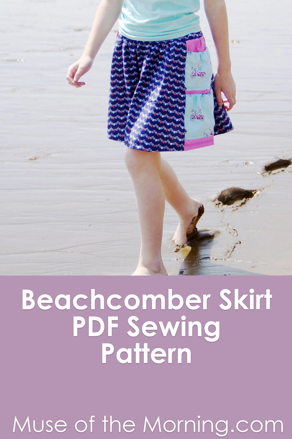 Skirt With Pockets Sewing Pattern, Skirt With Pockets Knee Length ...