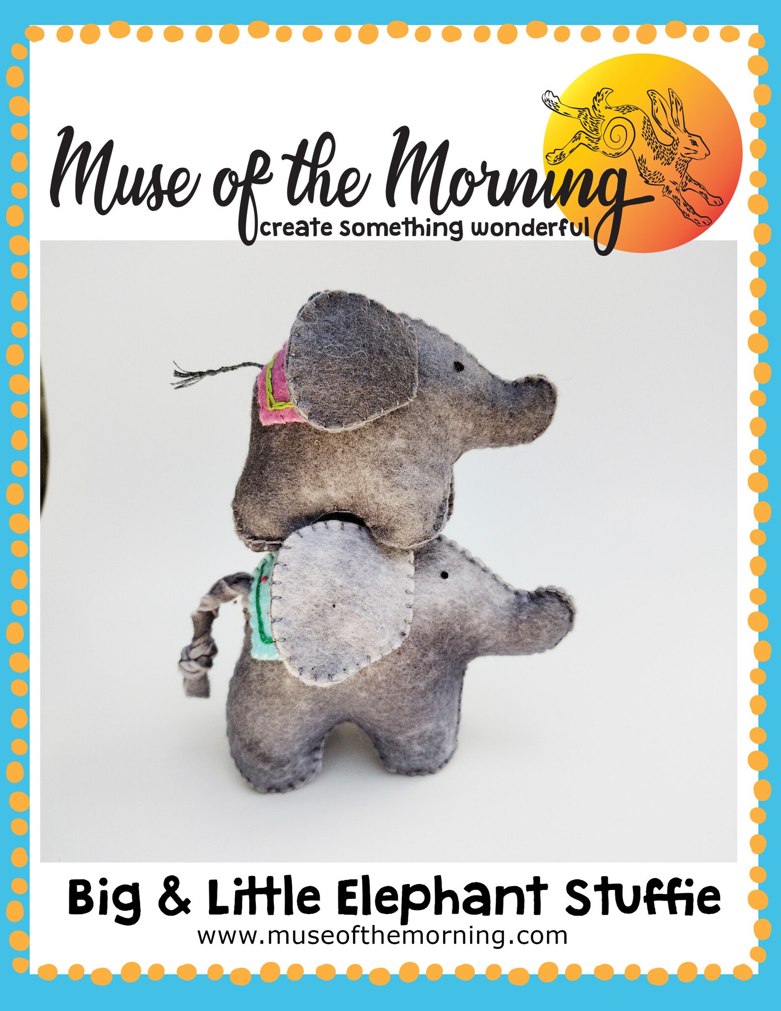 Elephant Sewing Pattern PDF Elephant Sew Pattern Baby - Etsy