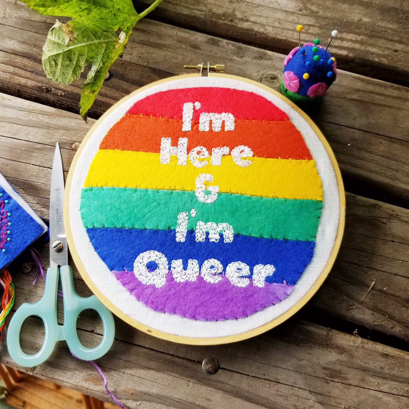 Queer Embroidery Queer Embroidery Pattern Queer Decor Queer - Etsy Hong ...