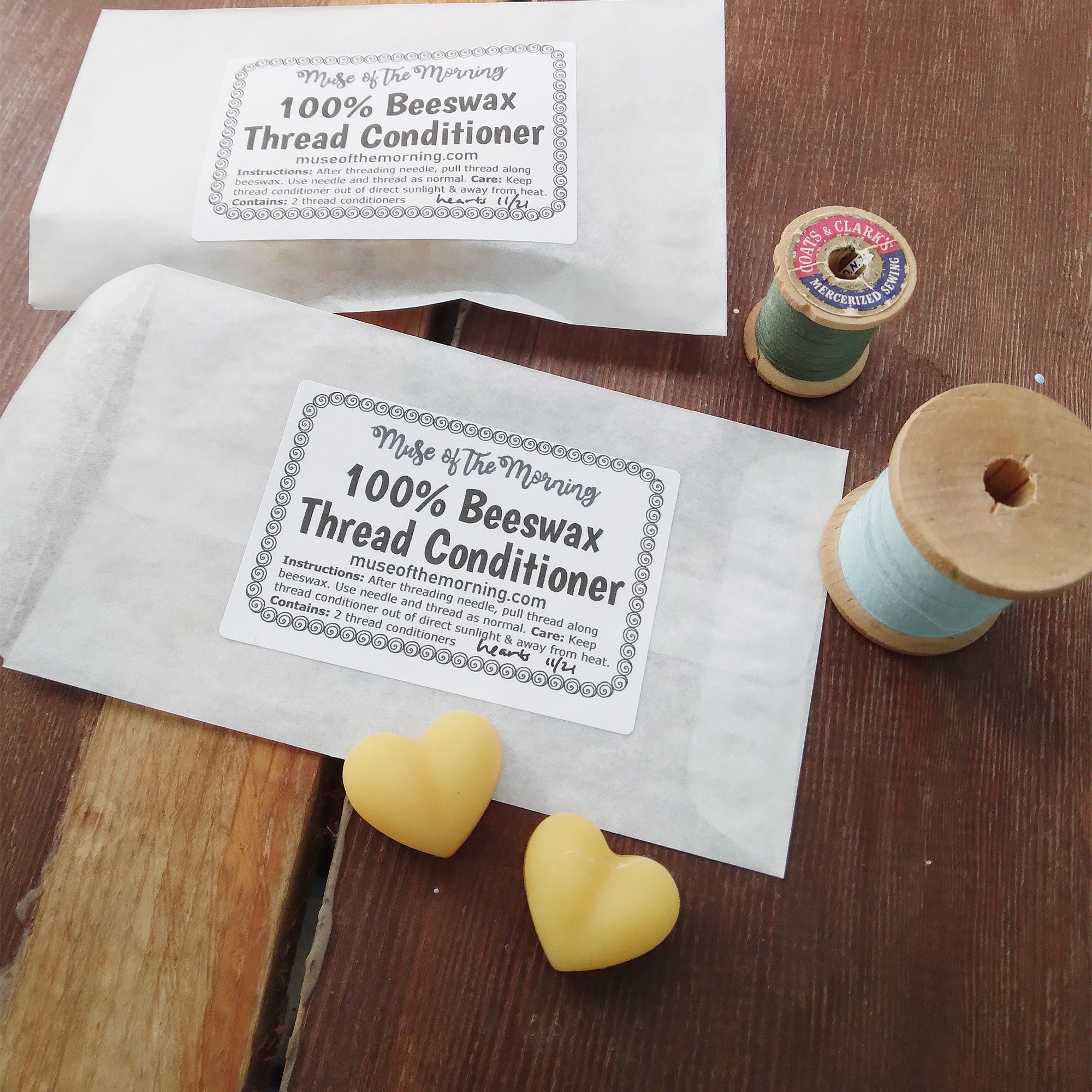 Beeswax Thread Conditioner Sewing Beeswax Thread Wax Floss - Etsy