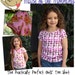 Girls Tshirt Pattern, Tee Shirt Sewing Pattern, Toddler Tshirt Sewing ...