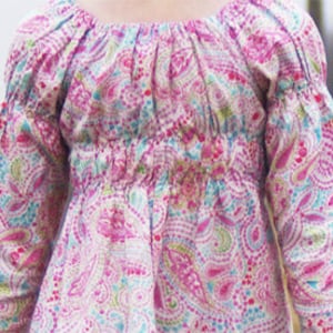 Peasant Dress Pattern Pdf, Girls Dress Sewing Pattern, Girls Dress ...
