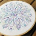 Embroidery Design Mandala Pattern, Gradient Embroidery Floss Patterns ...