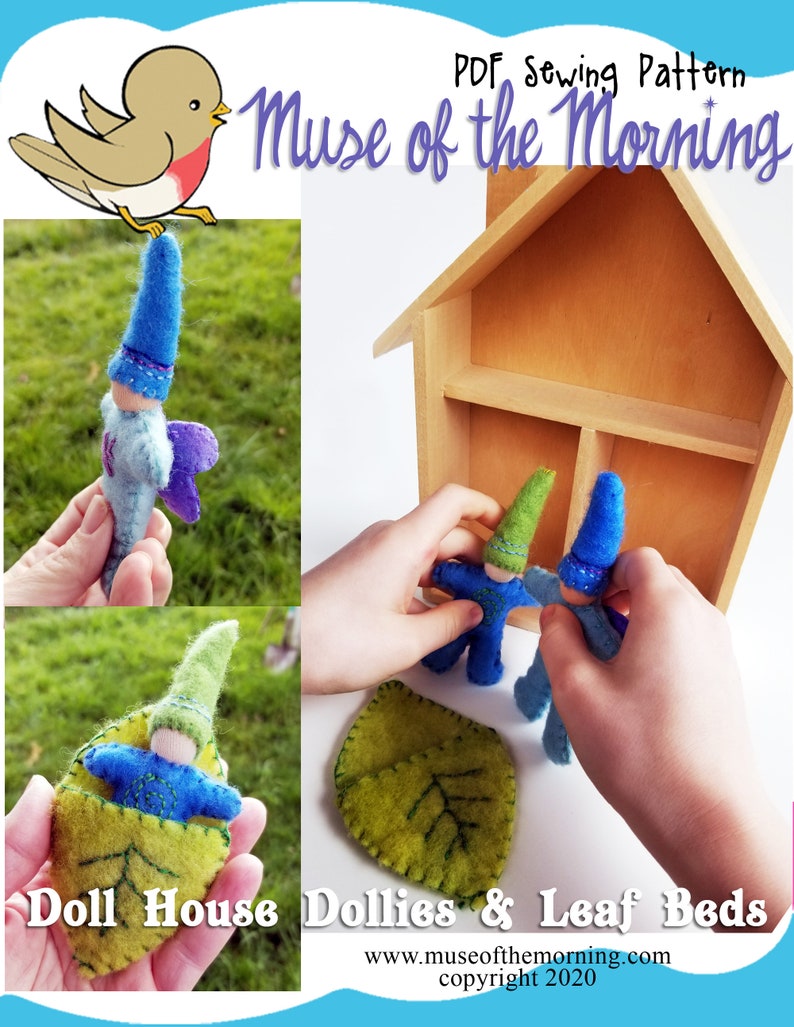 Tiny Doll Sewing Pattern Mini Waldorf Doll Pattern Miniature - Etsy
