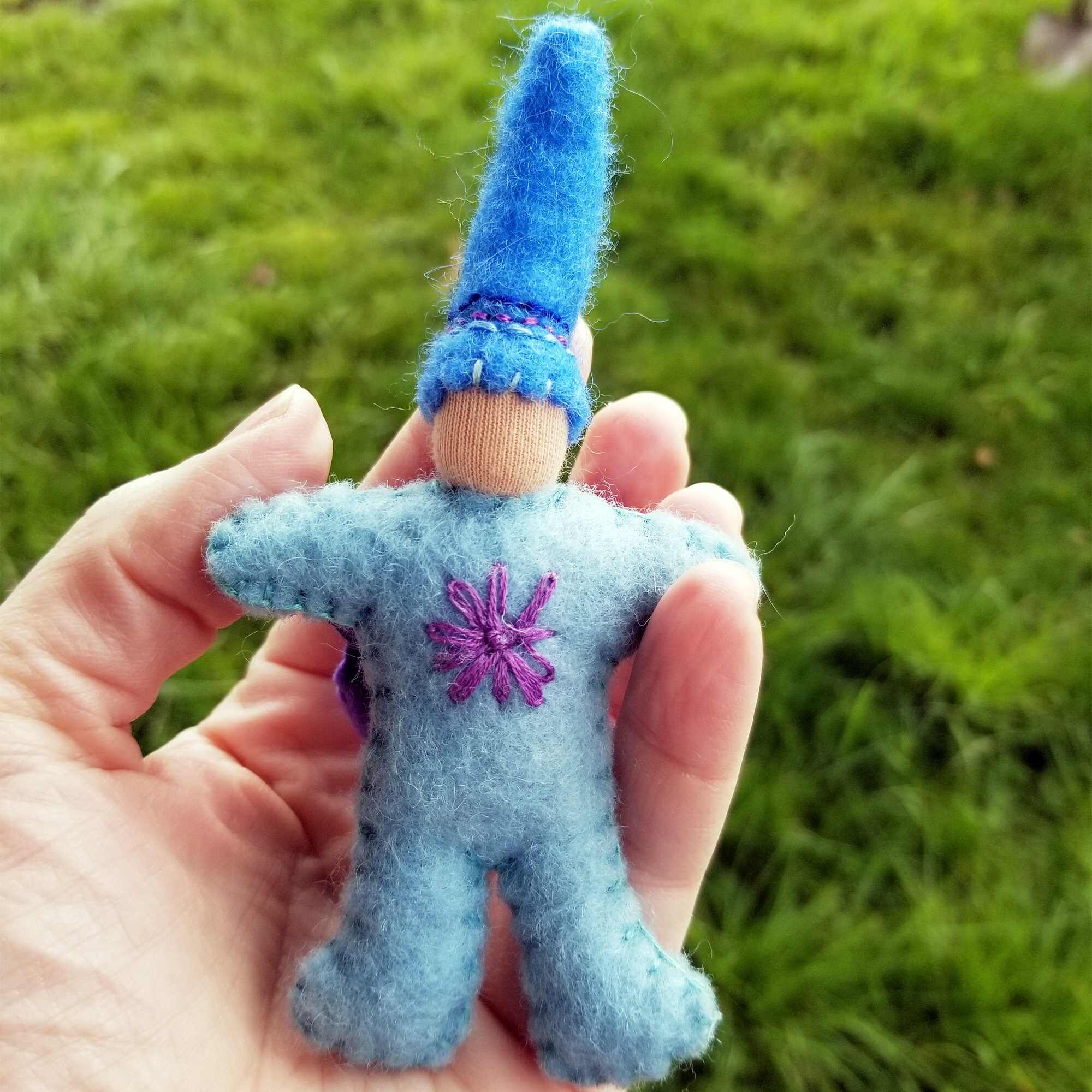 Felt Doll Pattern PDF Dollhouse Doll Pattern Pdf Pattern | Etsy