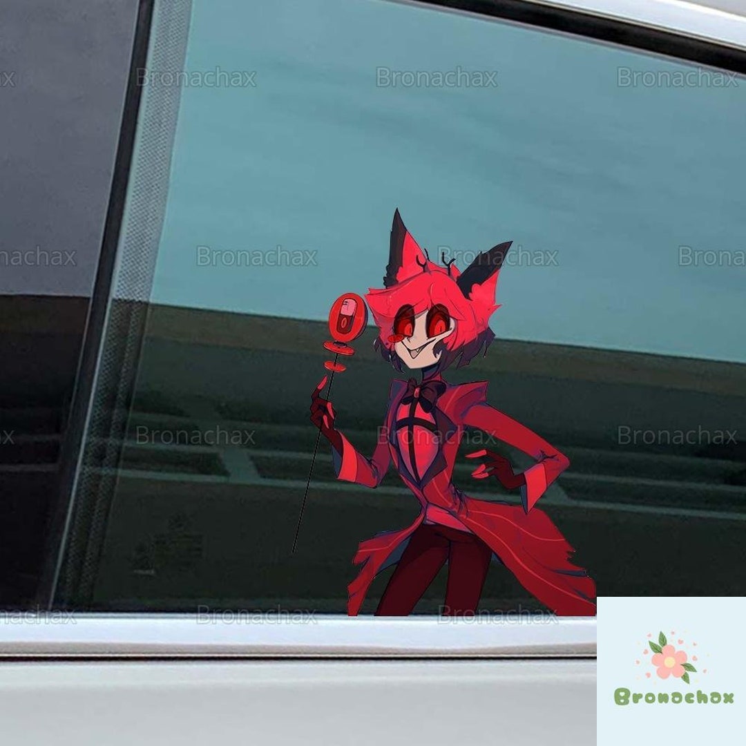 Hazbin Hotel Window Sticker, Hazbin Hotel Car Sticker, Hazbin Hotel ...