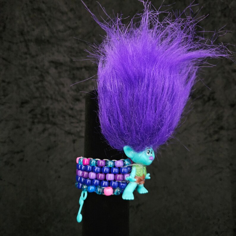 Troll Stash Container Kandi Rave Cuff Bracelet - Etsy